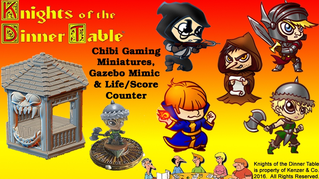 Tabletop Fix: Impact! Miniatures - Knight of the Dinner Table Chibi ...