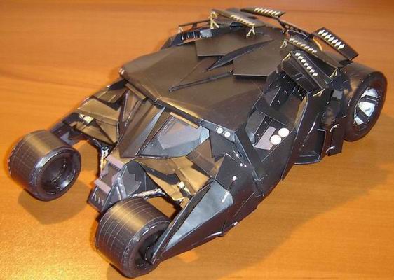 The Tumbler - Batman Batmobile papercraft - PAPEROX FREE PAPERCRAFT