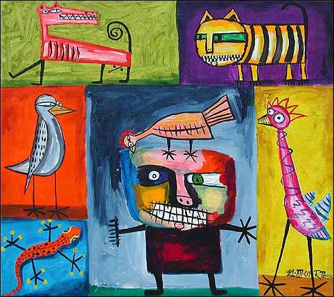 Pintora M. Inés Carod: ARTE MARGINAL