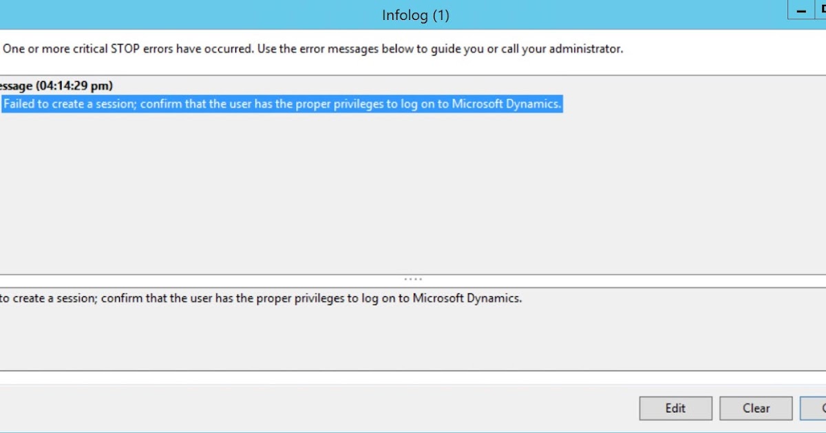 DAX Dude - Dynamics 365/AX: AX 2012 R3 Retail Error when running a retail distribution job ...