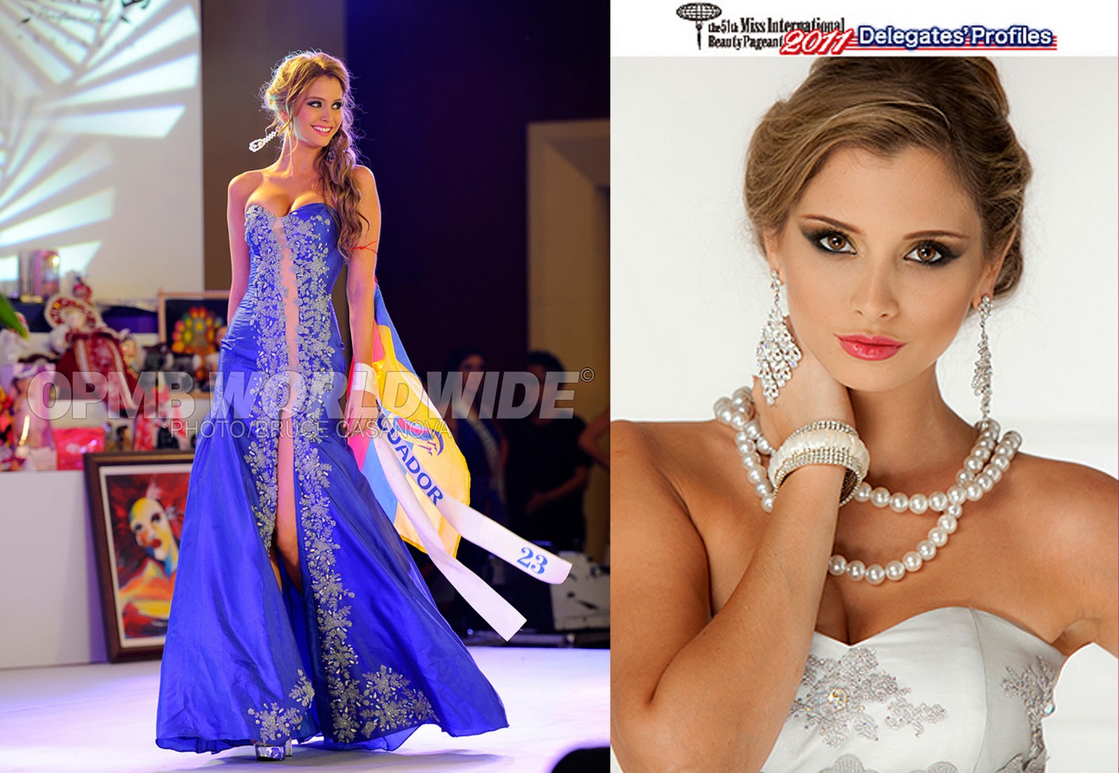 PONTO CRUZ PONTO COM MISSES E LITERATURA: Miss Equador é eleita MIss ...