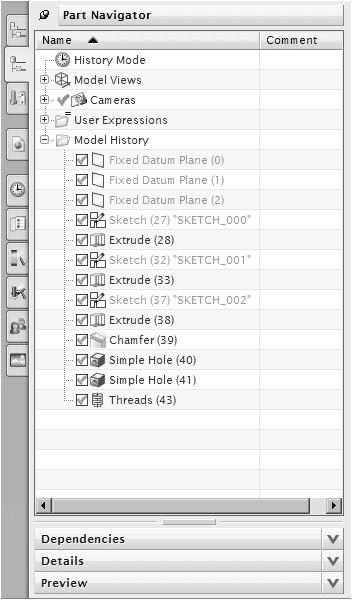 NX UNIGRAPHICS TUTORIAL: Resource Bar,Roles,Part Navigator