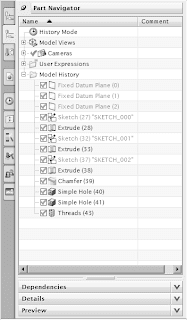 NX UNIGRAPHICS TUTORIAL: Resource Bar,Roles,Part Navigator