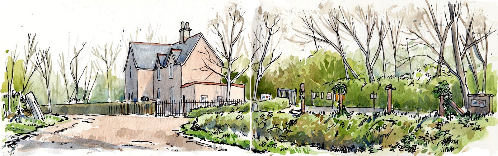 Michael Gage: Stationmaster's House, Rowfant