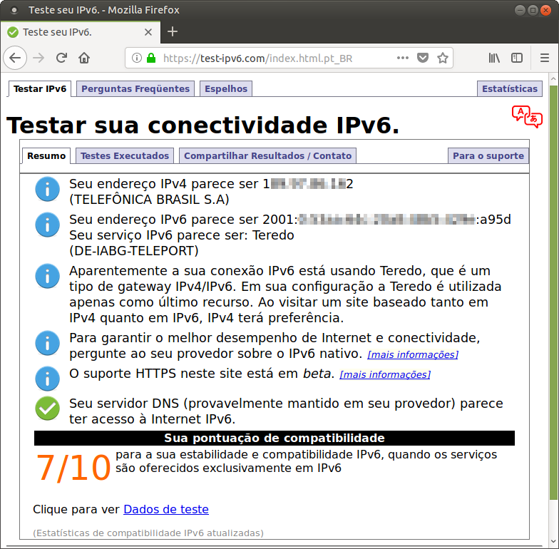 Francisco C Soares: Teredo com Miredo