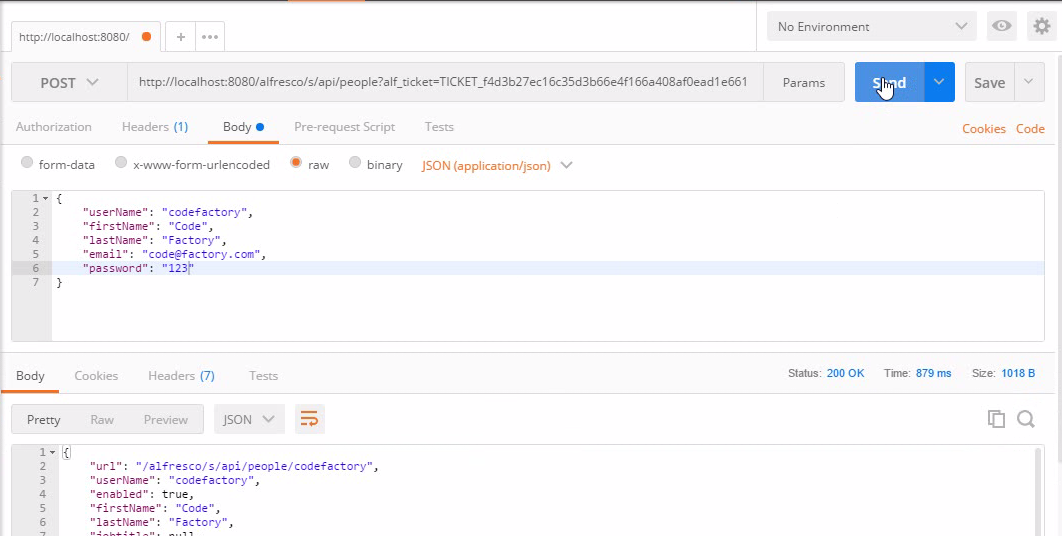 Add And Delete User Using Rest Api In Alfresco Code Factory