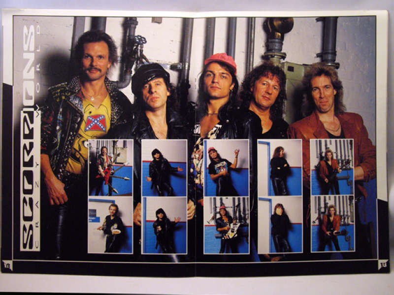 Scorpions - 1990-91 - Berlin plus Rotterdam " Crazy World Tour 90-91 ...