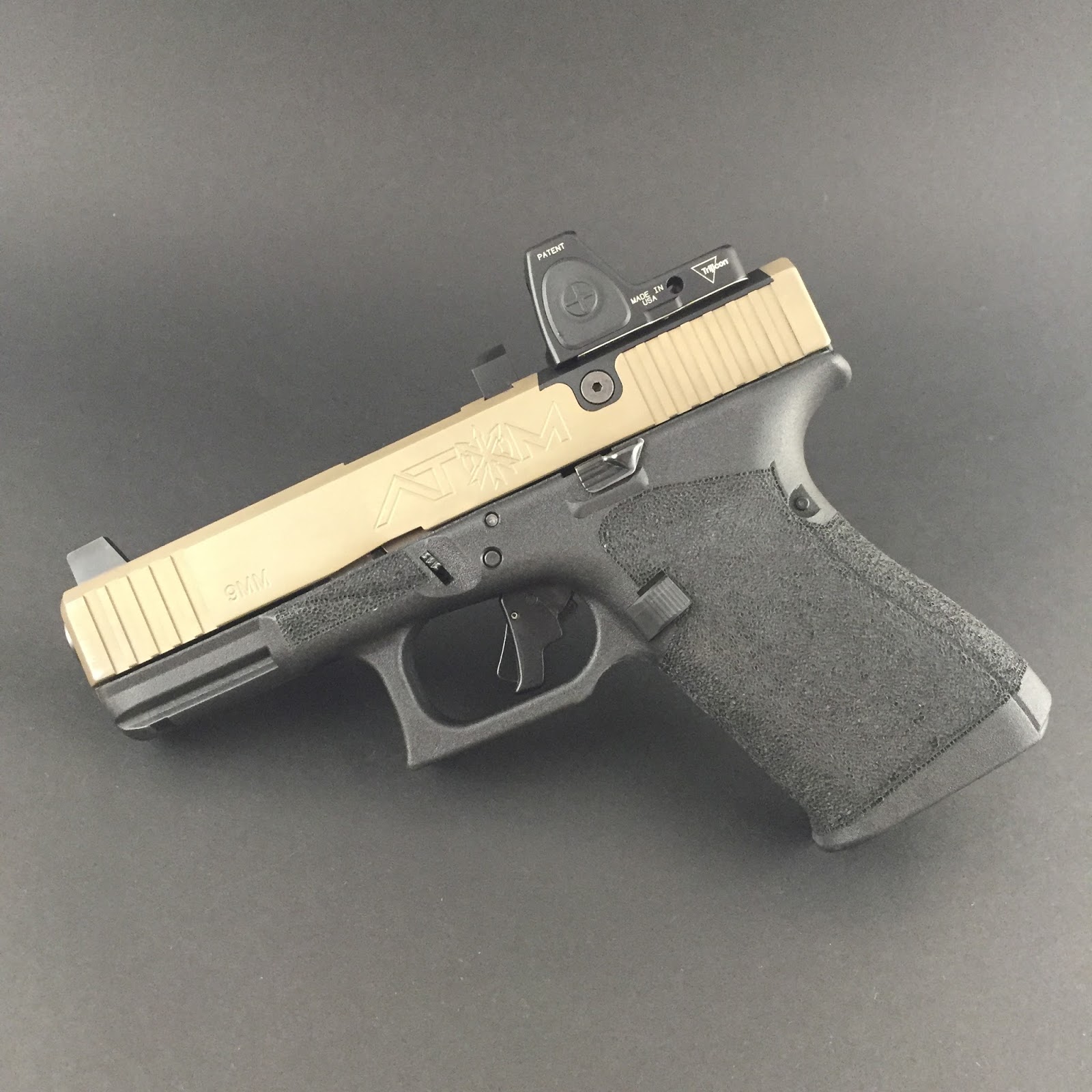 Minivan Door Gunner: Unity Tactical Atom Slide for 4th Gen Glock 19