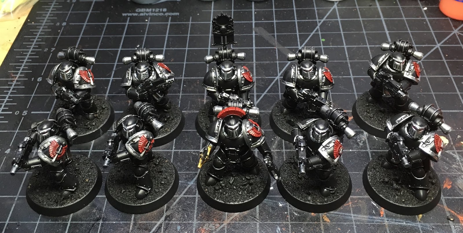 262nd Death Korps of Krieg: WIP: Heresy Era Dark Angels Tactical Squad ...