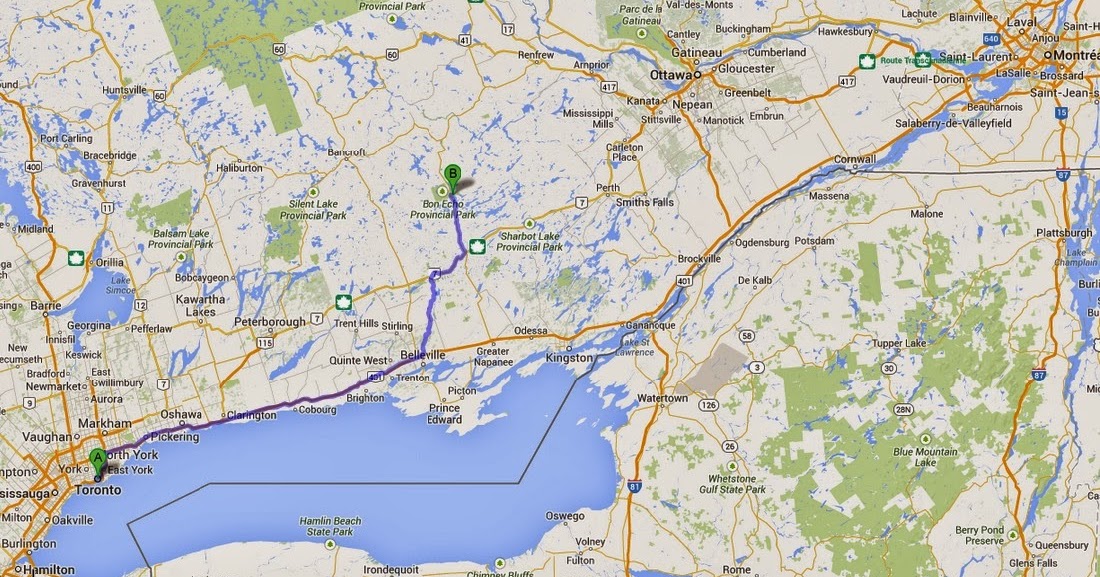 Quenelle ou Poutine ?: Bon Echo Provincial Park