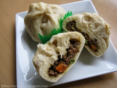 Bento-Mania.....verrückt nach der japanischen Lunch Box: Rezept: Kare-man (Nikuman mit Curry ...