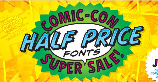 BLIMEY! The Blog of British Comics: Comicraft font sale!