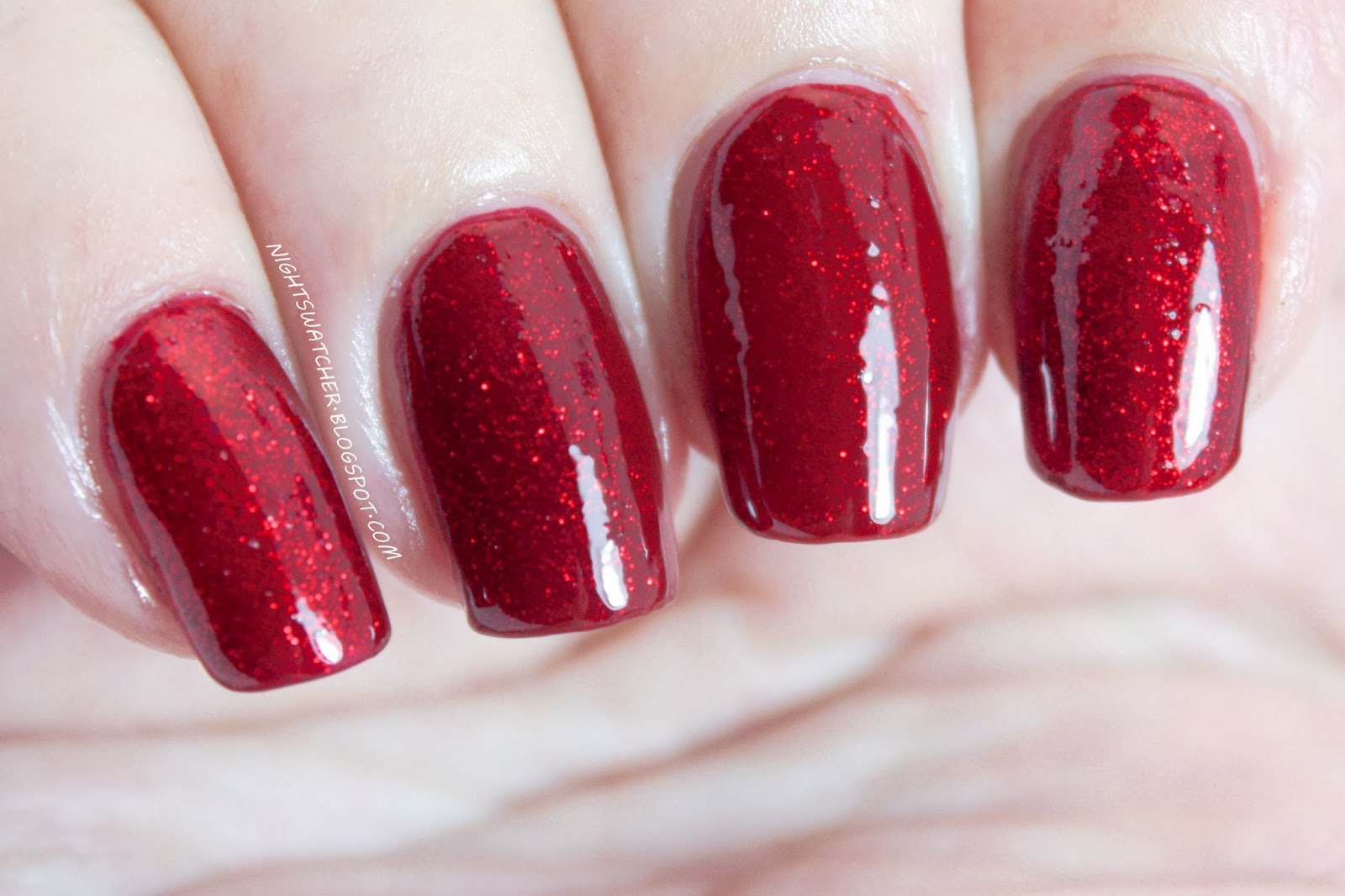 Night Swatcher: China Glaze Ruby Pumps, Sally Hansen Red Carpet and ...