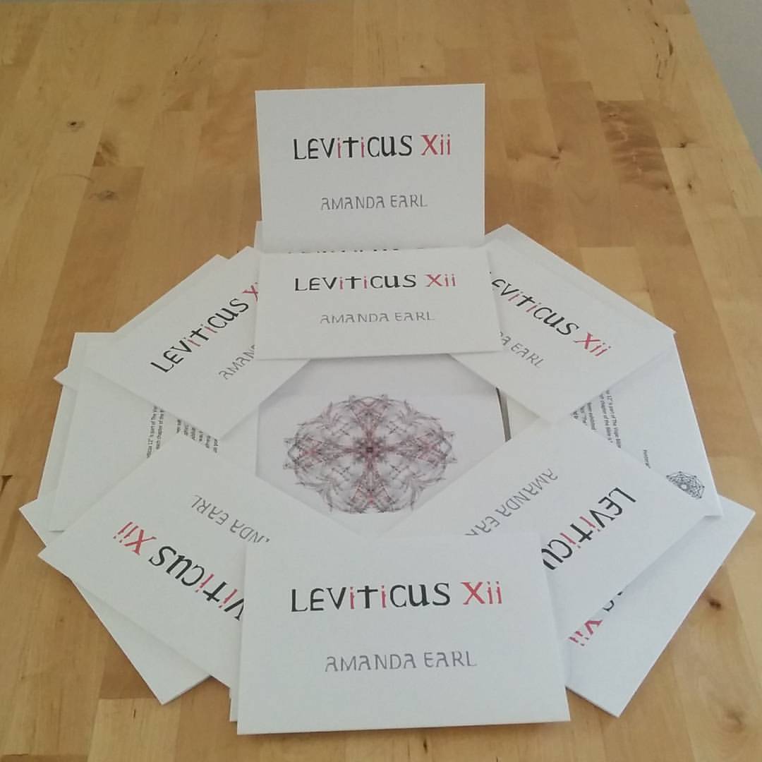 Amanda Luvz Vispo: Leviticus Xii published by Penteract Press