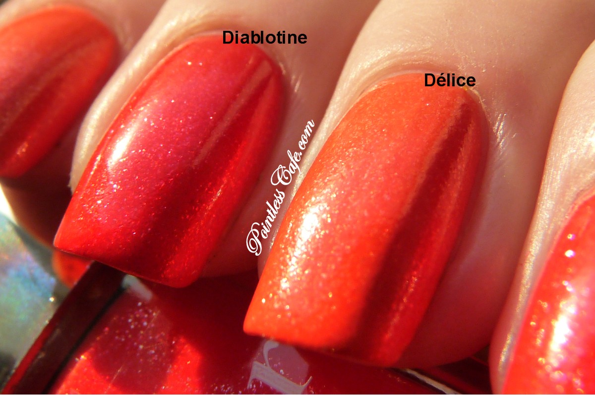 Comparison Request: Dior Délice vs Dior Diablotine | Pointless Cafe