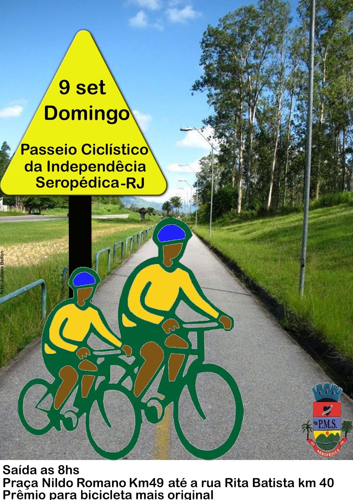 Sub Secult Passeio Ciclístico Da Independência Em Seropédica