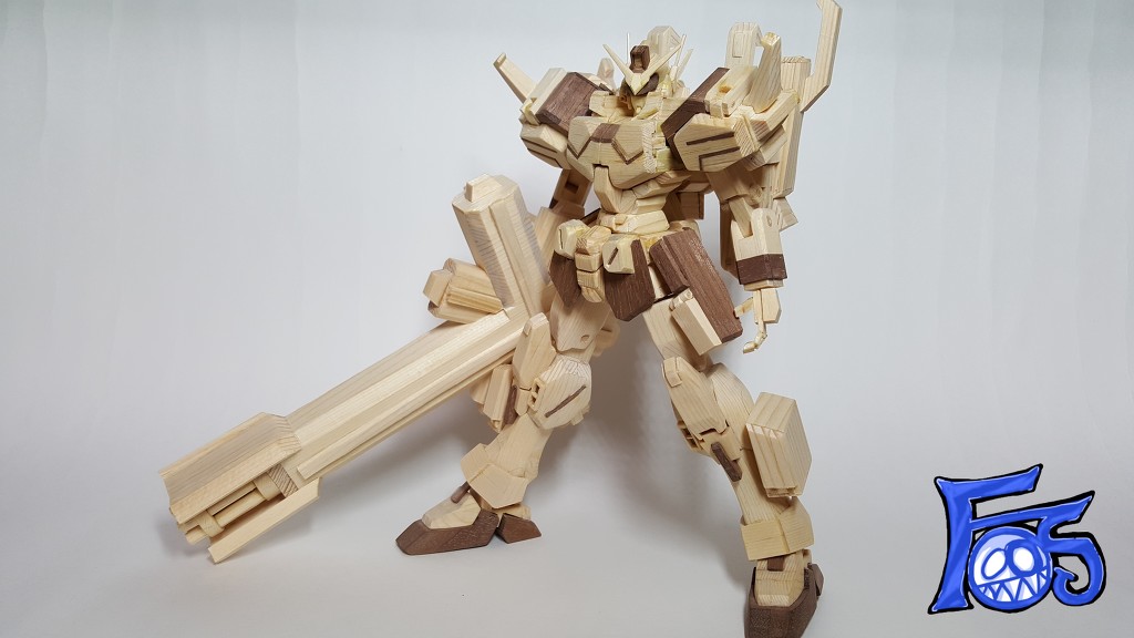 GUNDAM GUY: Gundam Prometheus [Wood Ver.] - Wood Build