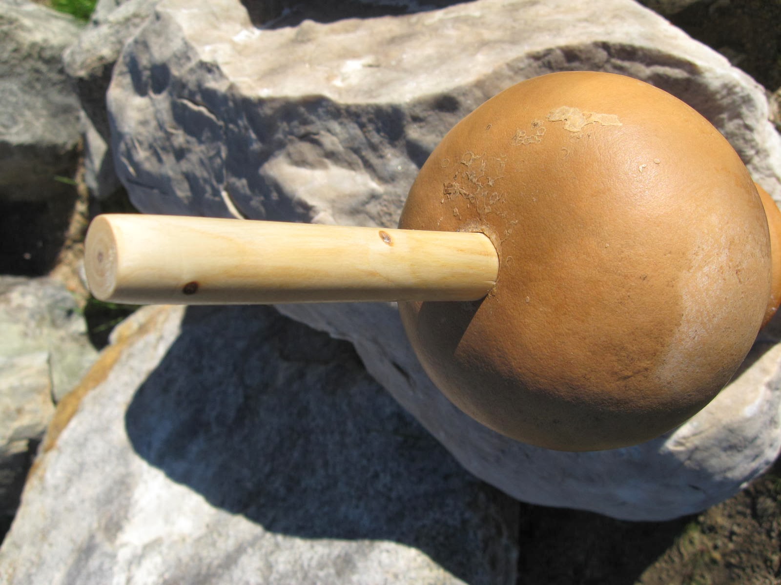 Greenman Gourds: A Simple Gourd Rattle