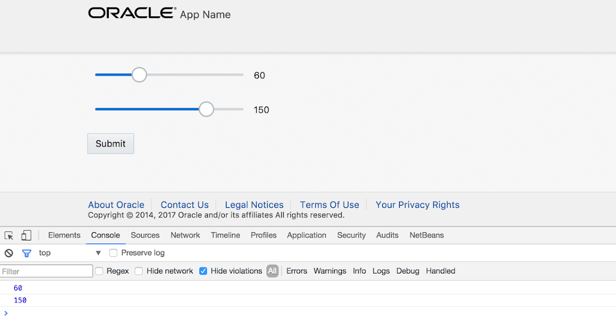 Andrej Baranovskij Blog: Oracle JET Slider in Foreach Loop