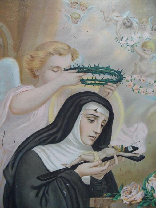 town and prairie: St. Rita Print