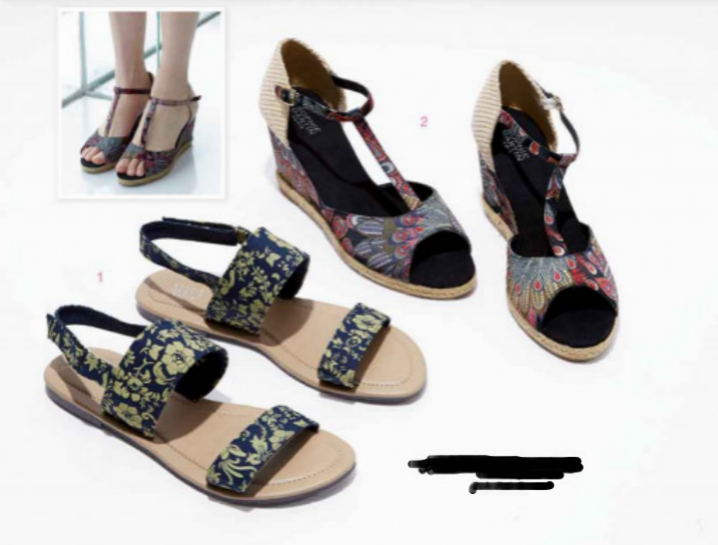 Tren Sepatu Batik