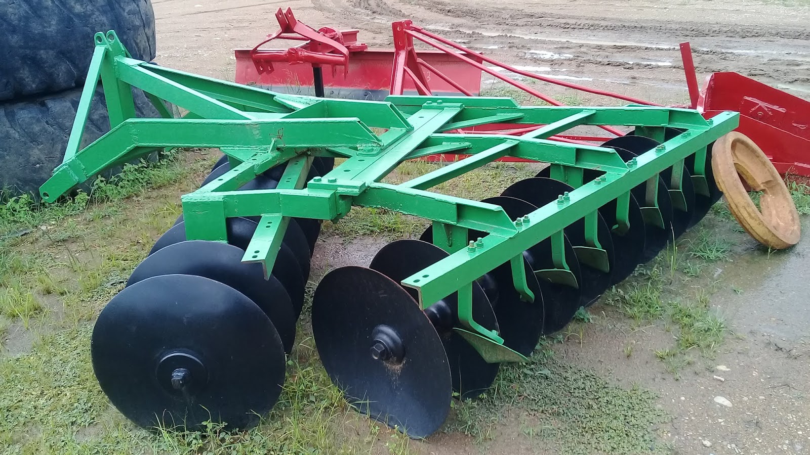 MAQUINARIA AGRICOLA INDUSTRIAL: Rastra de 20 Discos en V 3 Puntos o ...