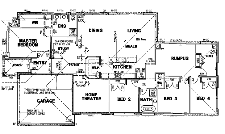 Porter Davis Drysdale 28: The Floor Plan changes