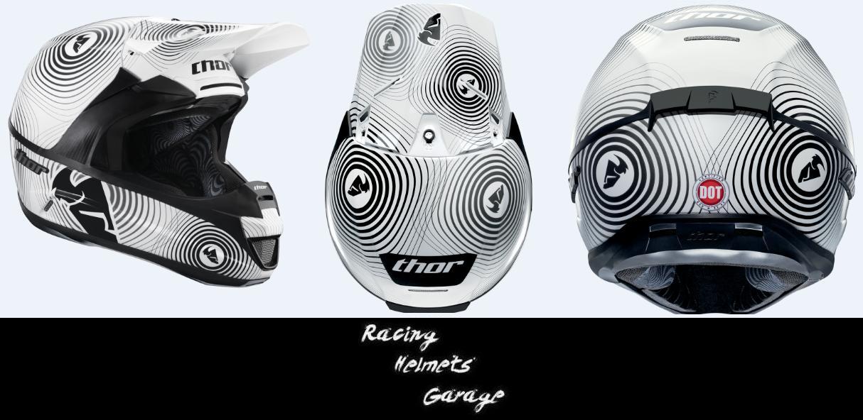 Racing Helmets Garage: Thor Force 2013