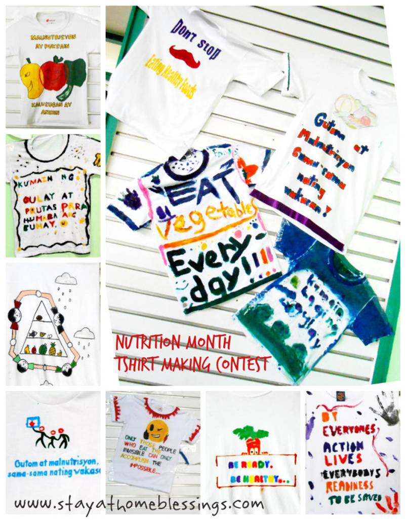 Nutrition Month: Kids' Costume and T-Shirt Designs