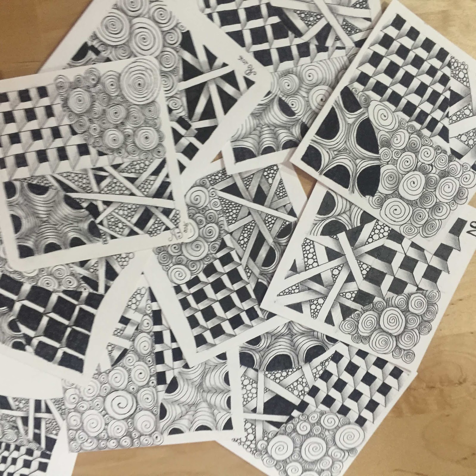 Costuretas Social Club: Taller avanzado de Zentangle (con profesora ...