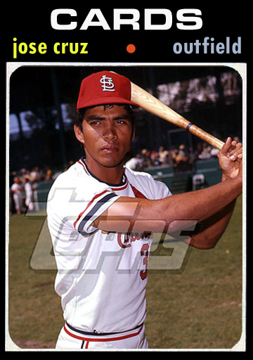 1971 Baseball Card Update: 1971 St. Louis Cardinals (2nd): 90-72, .556, 7GB