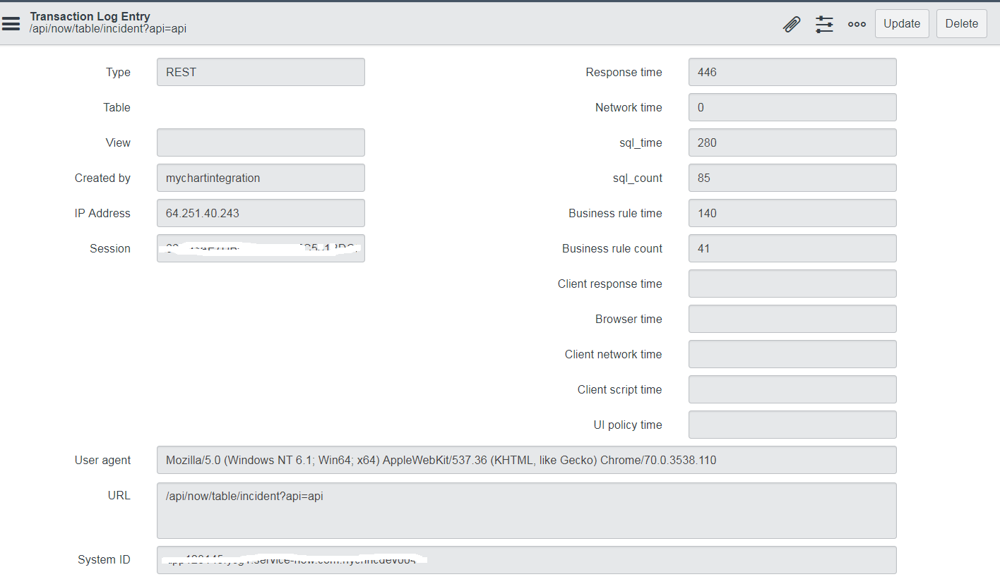 My SNOW Learnings: How to capture the Inbound REST logs and the ...
