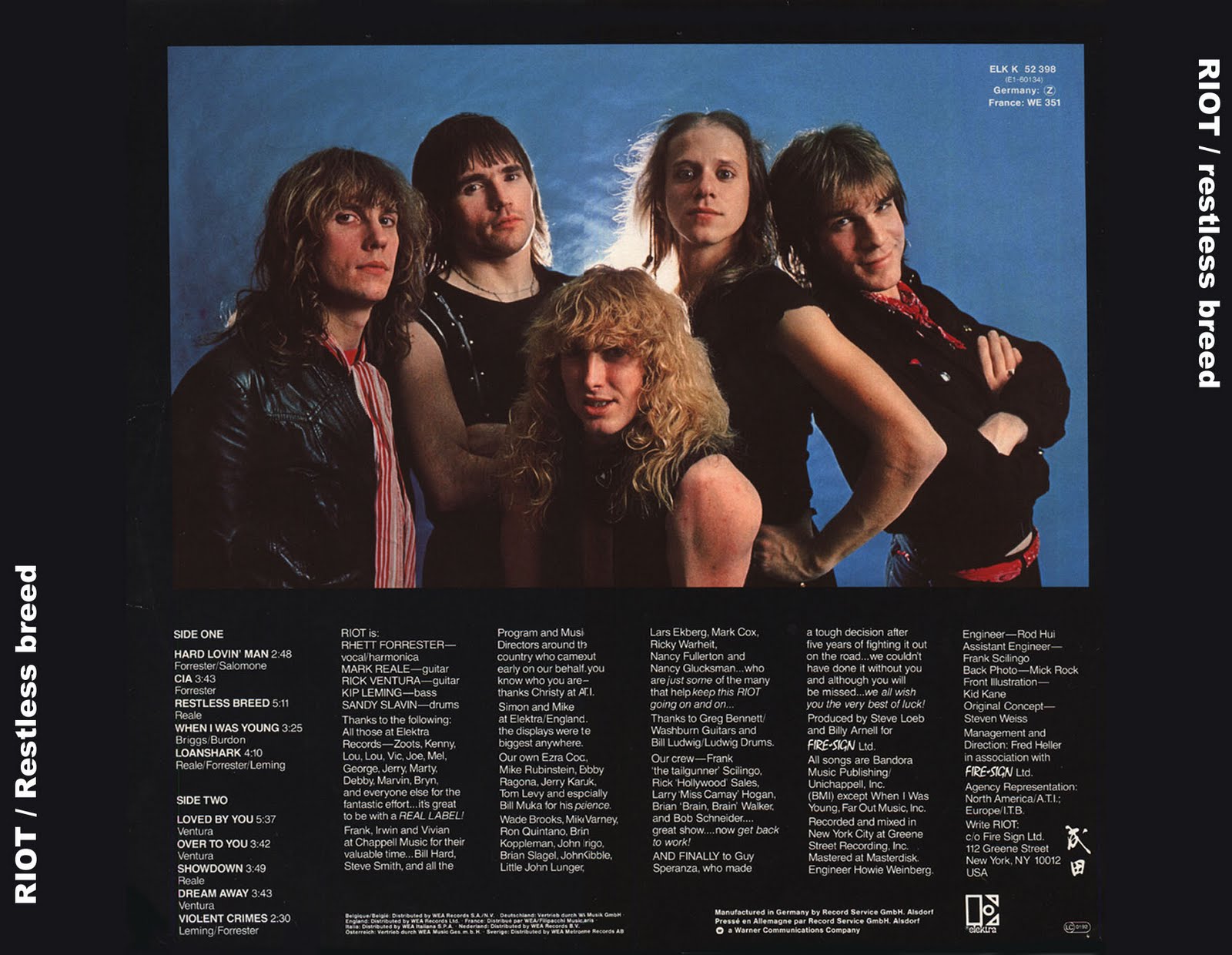 Immortal Thrash Force: Riot - Restless Breed (1982)