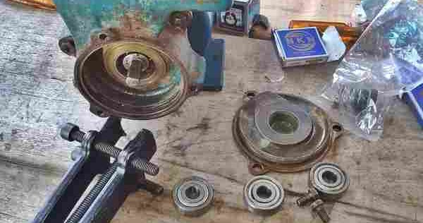 Cara Mengganti Bearing Pompa Air - Tehnik Mesin