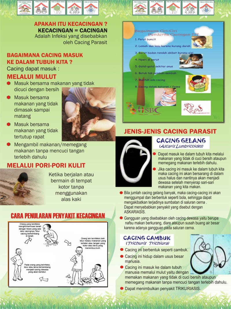 PUSKESMAS SEBANGAU: BROSUR KECACINGAN