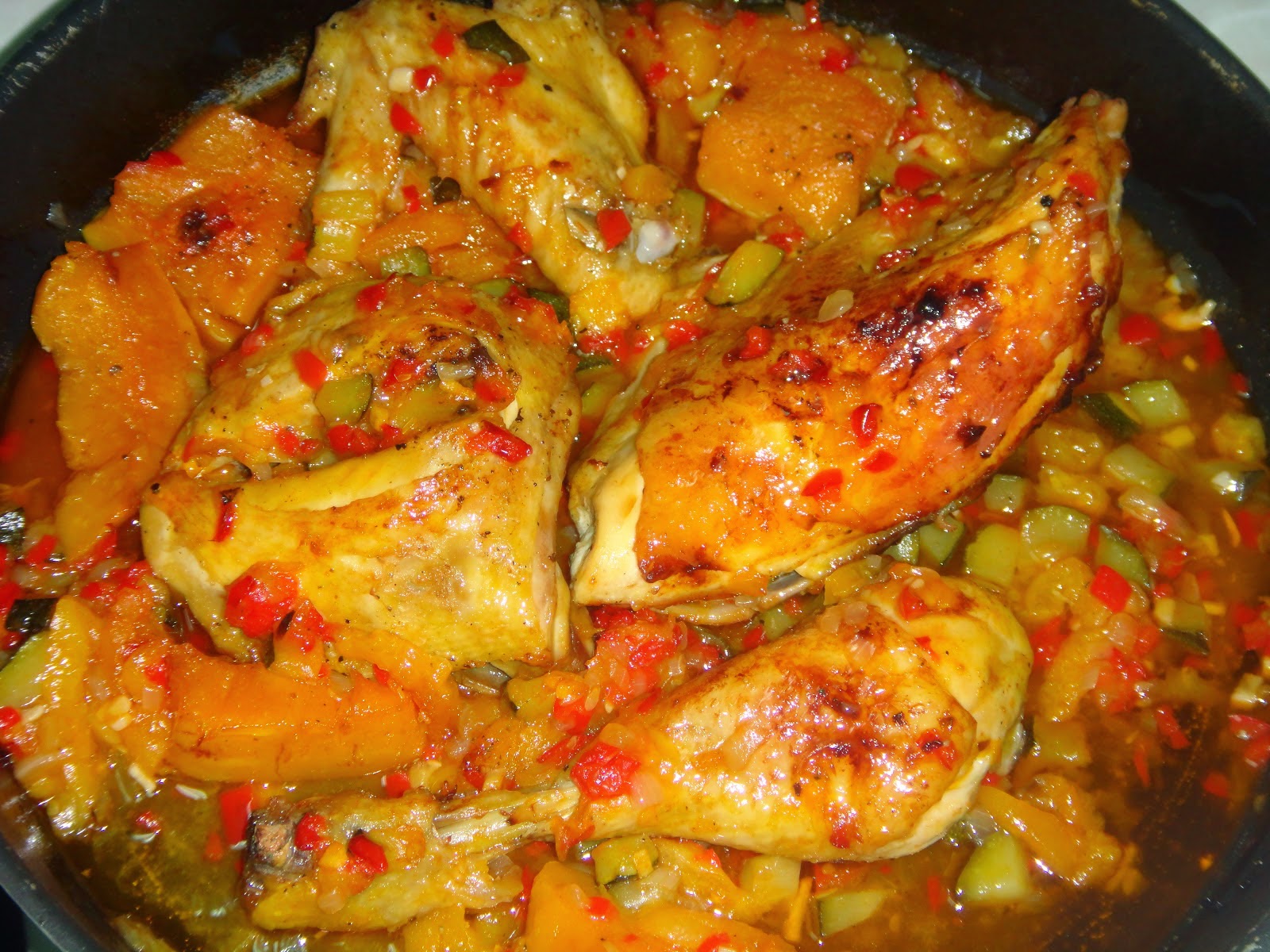 Comida fácil: Pollo con pisto