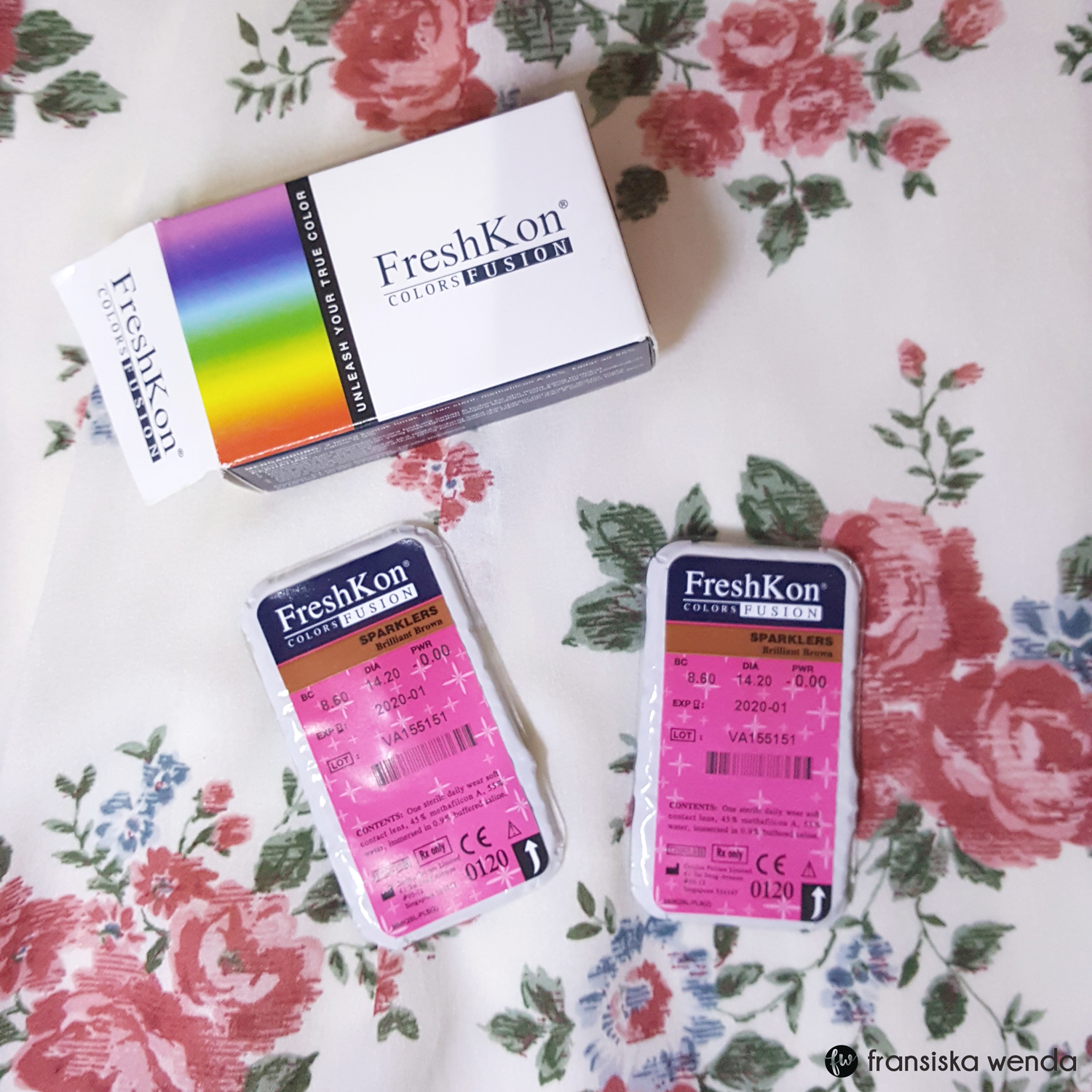Freshkon Colors Fusion Brilliant Brown - Contact Lenses Review ...