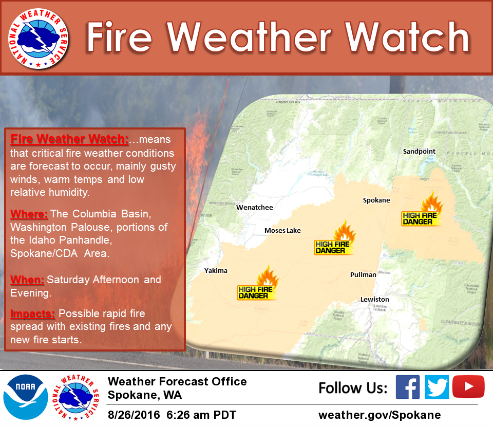 Washington Smoke Information: Eastern Washington: fire weather and ...