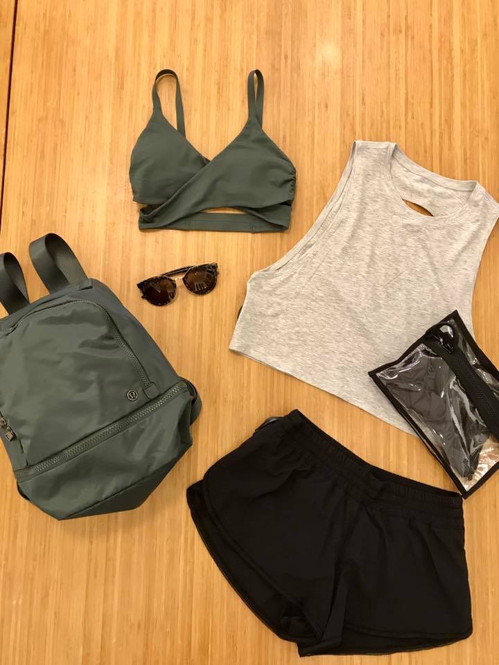 Lululemon Addict: Pace Perfect Bra, Pace Perfect Short, Sun Setter Bra ...