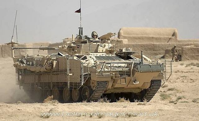World Defence News: British armoured vehicles Warrior are now more ...