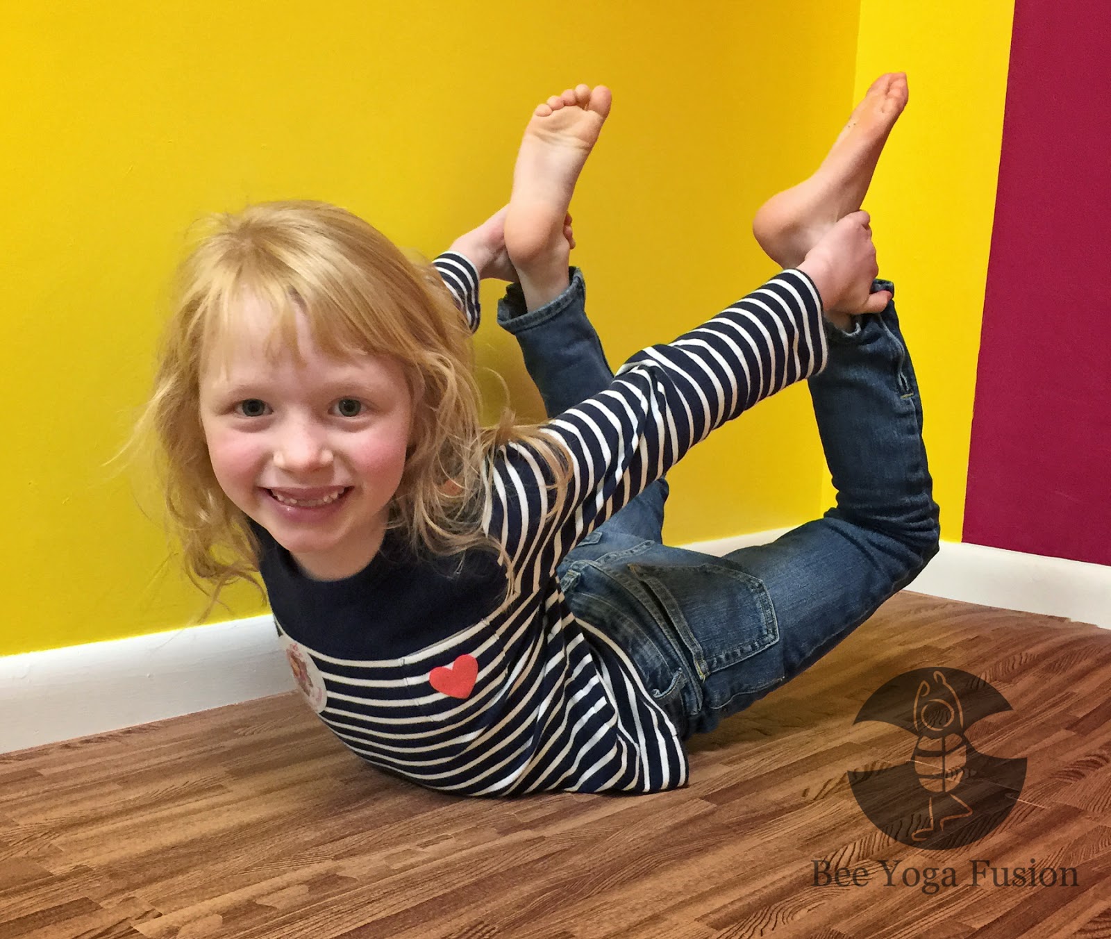 Bow Pose for Anxiety? You bet! - Bee Yoga Fusion