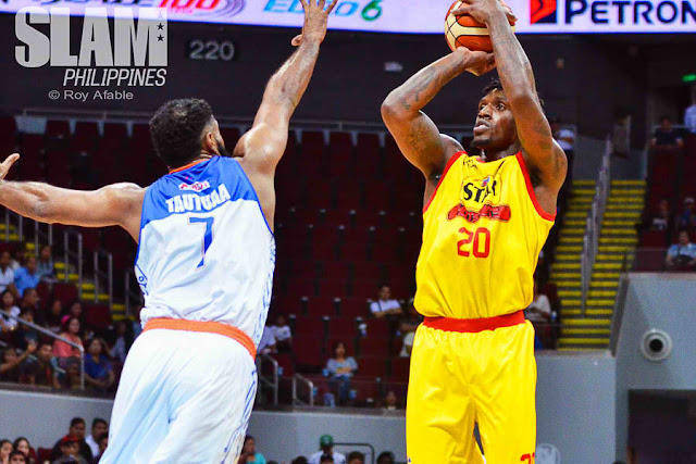 Top 5 List Leading Best Import Candidate 2017 PBA Commissioner's Cup