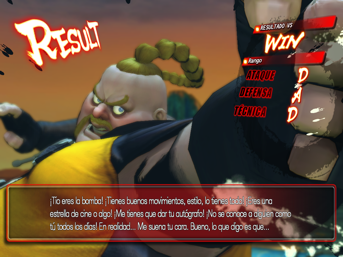 R.Mika's Training Room: Frases de Victoria SF IV: Rufus