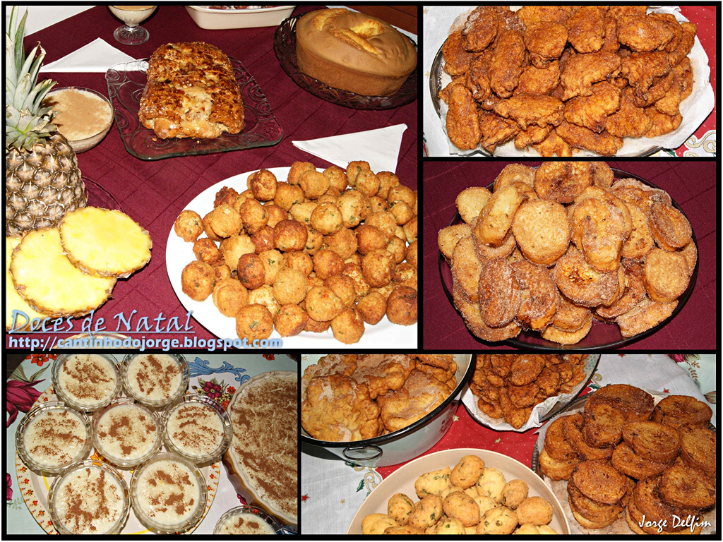 O CANTINHO DO JORGE: Doces de Natal