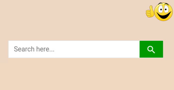 Cara Membuat Kotak Pencarian (Search Box) Keren Simpel Sederhana di ...