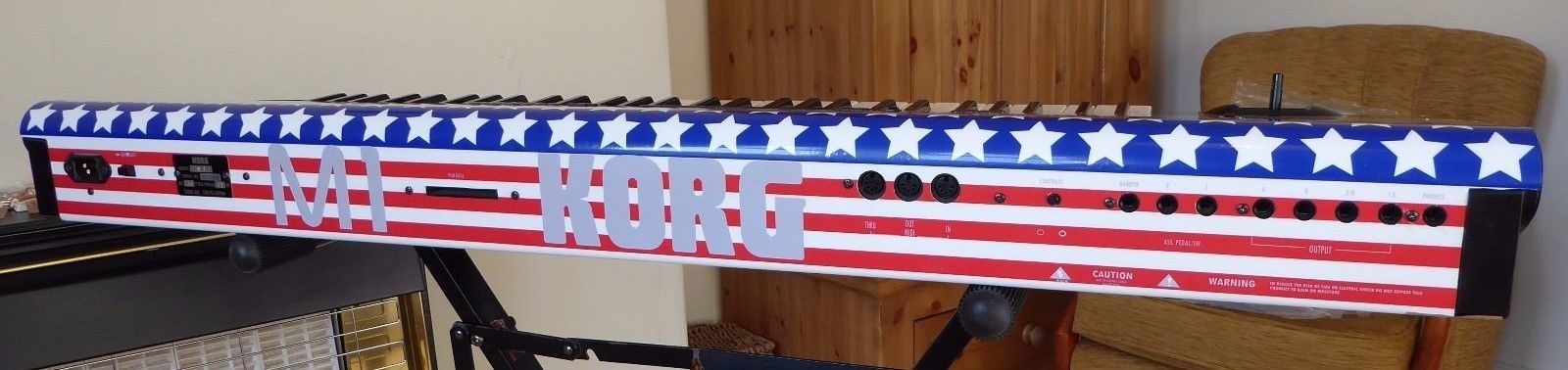 MATRIXSYNTH: Custom Korg M1 Stars & Stripes