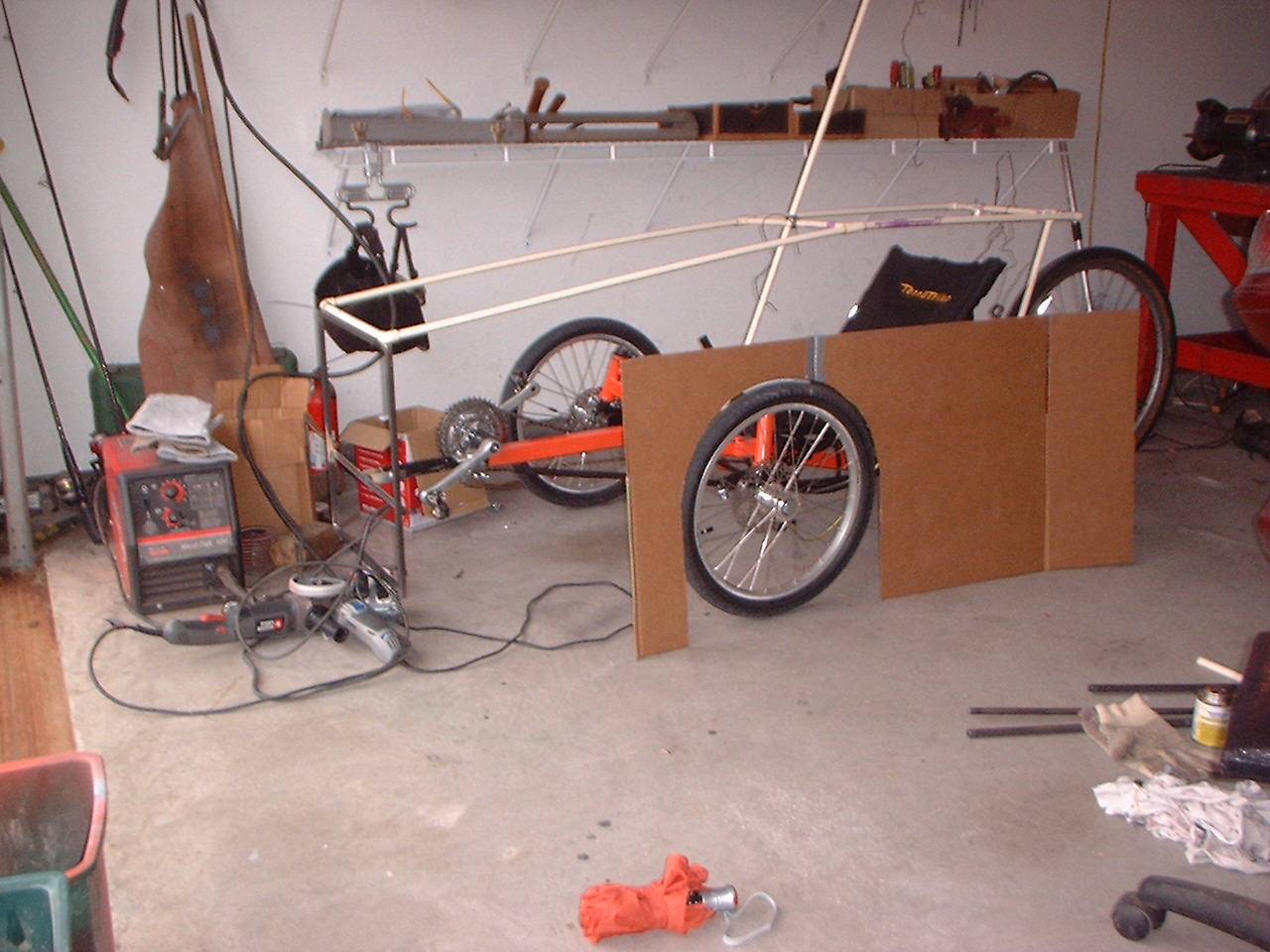 DIY-Velomobile: The body take shape