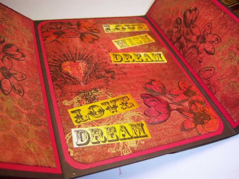 The Craft Barn: Card mechanics week: foldy book thingy