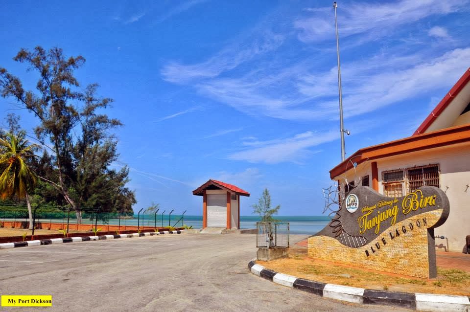 marina inn: Pantai Tanjung Biru @ Blue Lagoon, Port Dickson Berhampiran ...