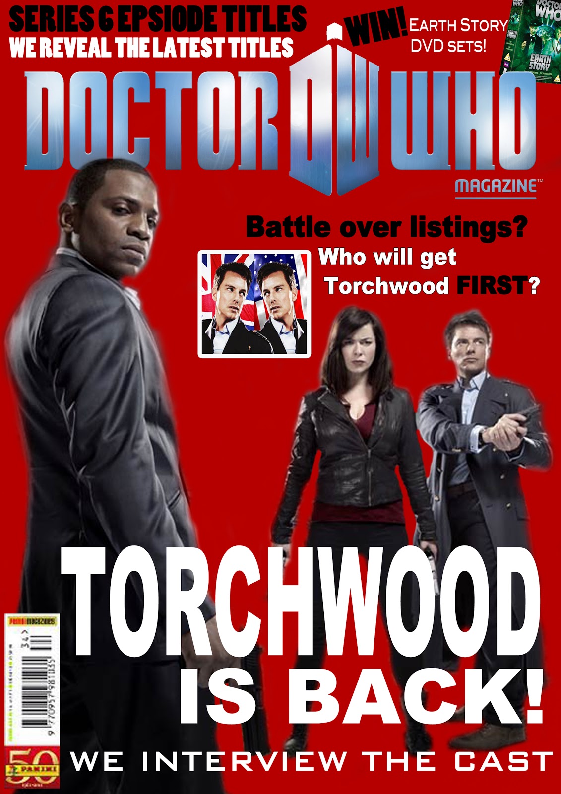 my pics and such: My Doctor Who Magazine Cover